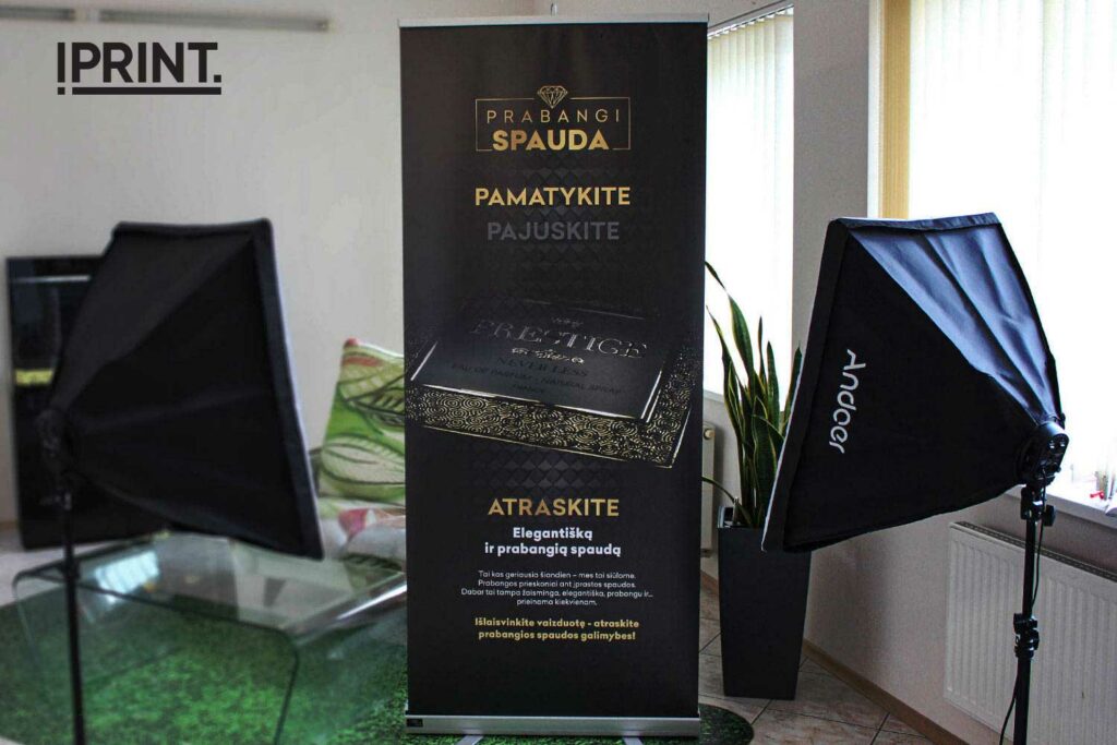 Roll up stendai | Mobilūs stendai | iPRINT.lt